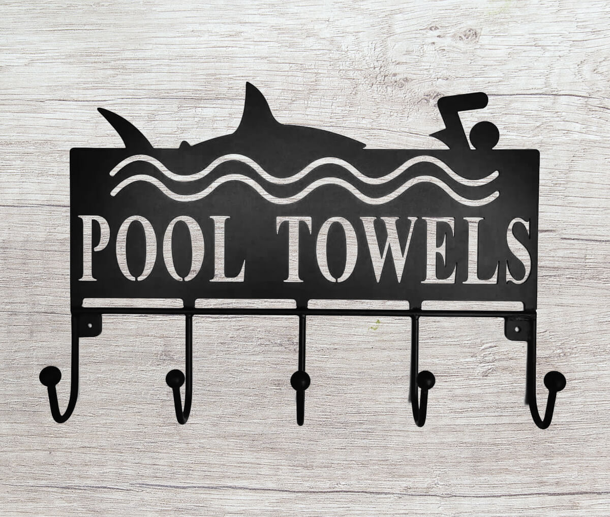 Buy Steel 5 Hook Pool Towel Hanger Online (High Quality) - Spirit of ...