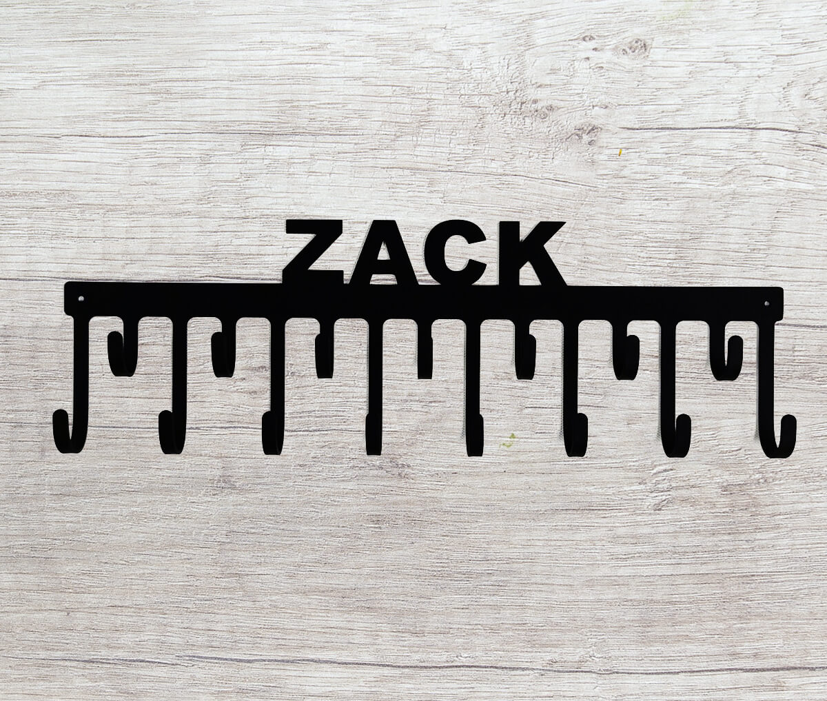 Buy Steel 15 Hook Medal Hanger With "Zack" Online (High Quality ...