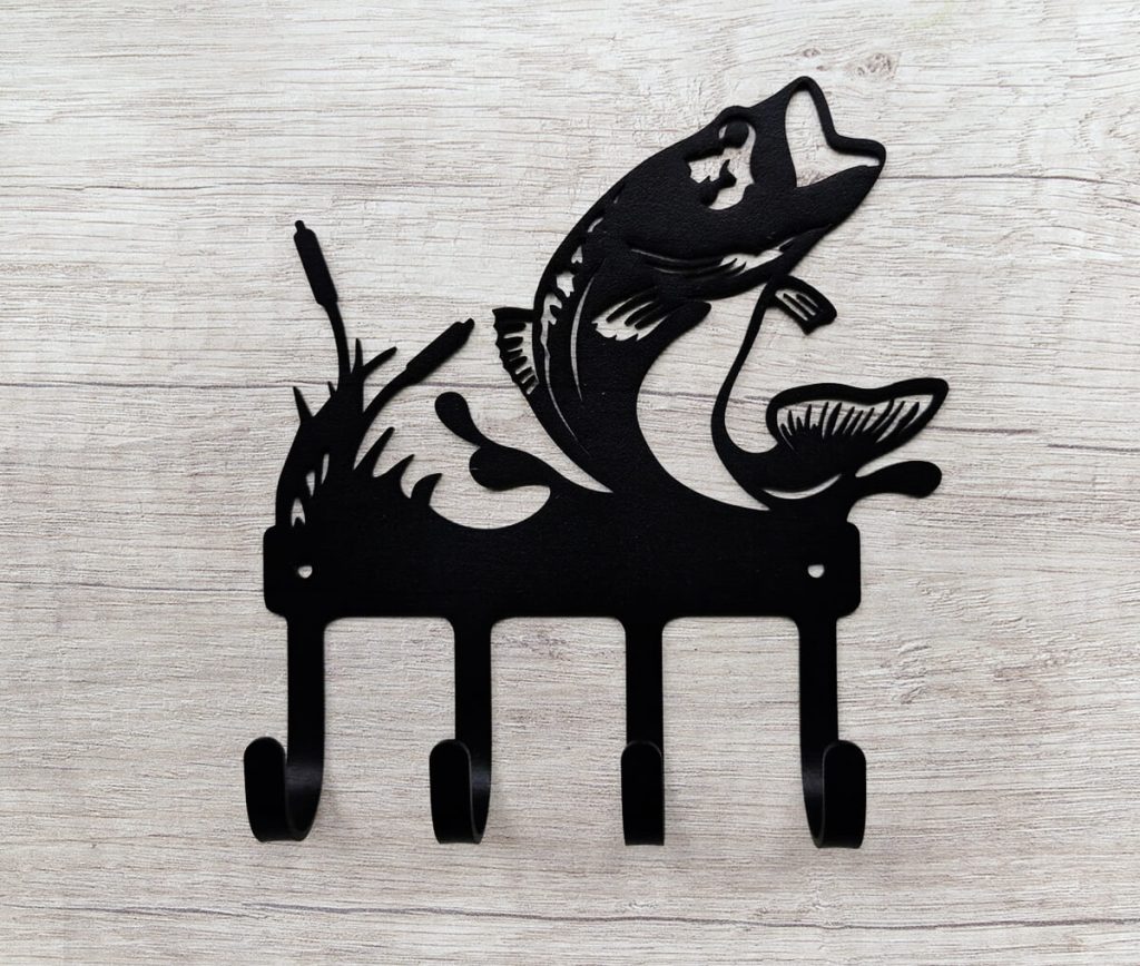 Buy Steel 4 Hook Bass Fishing Key Holder Online (High Quality) - Spirit ...