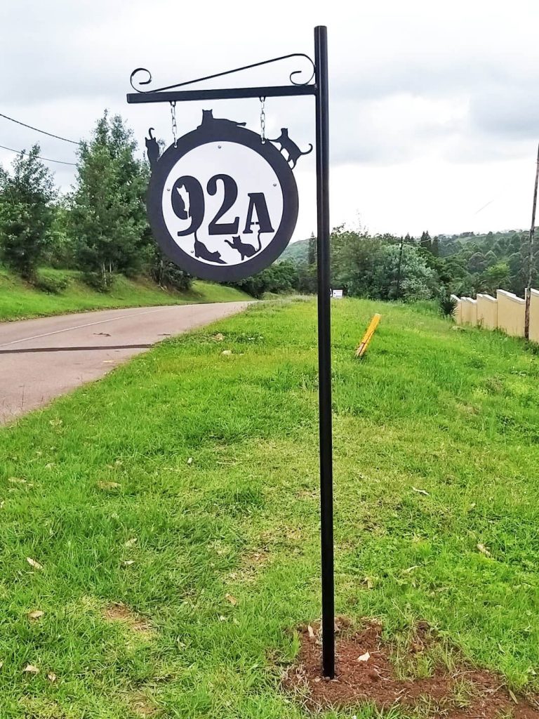 Buy Steel Customized House Address Sign Online (High Quality) - Spirit ...